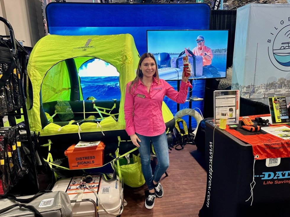 Weatherdock easy2-MOB at the Miami Boat Show 2024